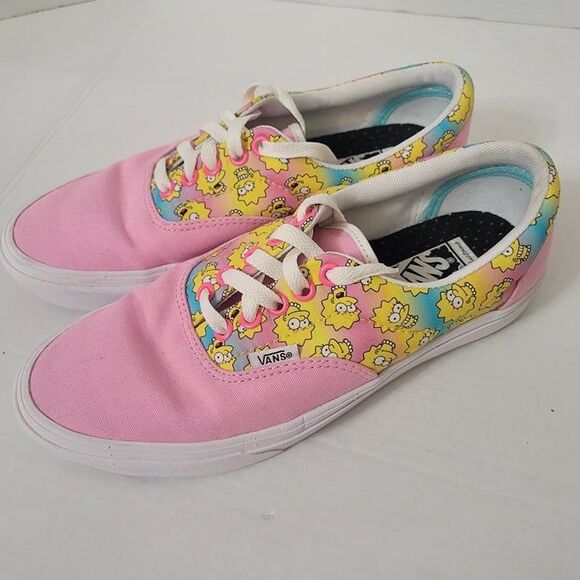 Vans | Shoes | Vans The Simpsons Off The Wall Shoes Canvas Lace Up Lisa ...